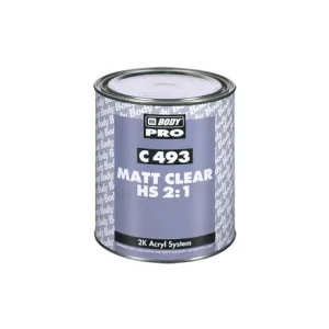 HB Body C493 MATT CLEAR HS 2:1